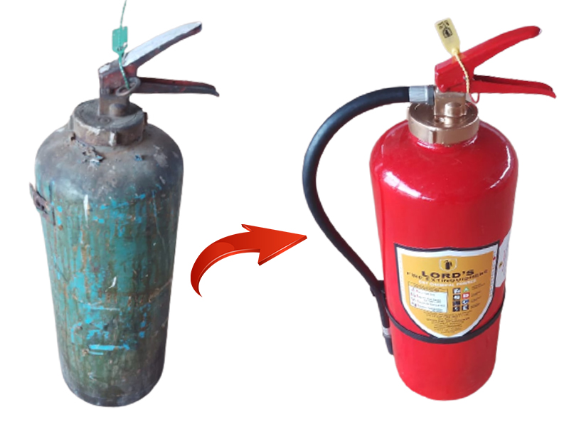 Refilling and Servicing of Extinguishers | KUO FIRE SAFETY LTD.